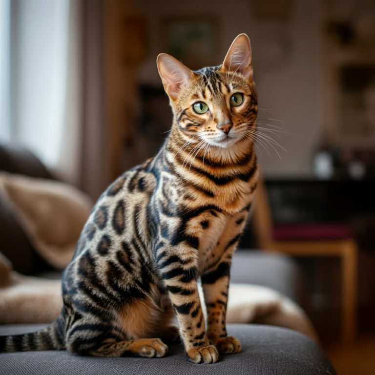 虎みたいな猫「トイガー」の特徴と魅力 – ベンガル猫との違いも解説